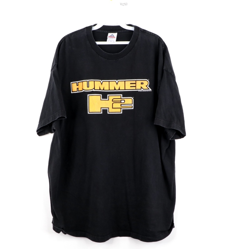 Vintage Hummer H2 Faded T Shirt Black - Gem